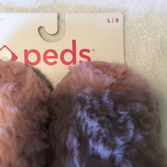 Peds | Shoes | Nwt Pink Bow Peds Slippers | Poshmark